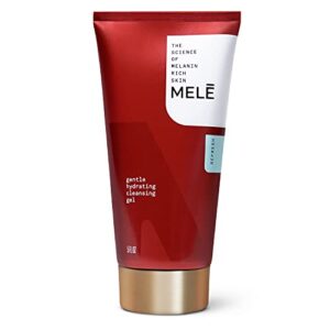 mele cleansing gel for fresh, clear skin gentle hydrating cleanser with glycerin, antimicrobial, 5 oz