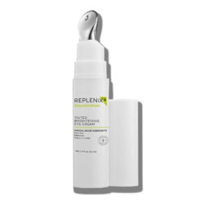 replenix anti-aging tinted brightening eye cream with medical grade hyaluronic acid (8.5 ml)