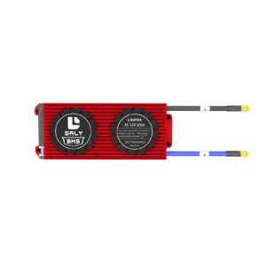 daly smart bms lifepo4 4s 12v 100a with bluetooth module and common port