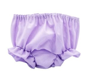 i.c. collections baby double seat diaper cover with ruffle edging (1 year-10 years)