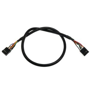 bairong usb 2.0 internal motherboard header cable usb 2.0 9pin female to female internal motherboard header cable