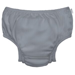 i play unisex reusable absorbent baby swim diapers gray 6 months