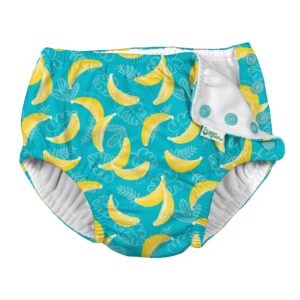 i play boys reusable absorbent baby swim diapers aqua bananas 24 months