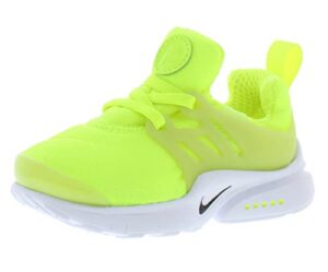 nike little presto (td) (infant/toddler) volt/black/white