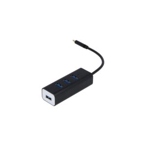 visiontek usb-c 4 port usb 3.0 hub - usb type c - external - 4 usb port(s) - 4 usb 3.0 port(s) - pc, mac