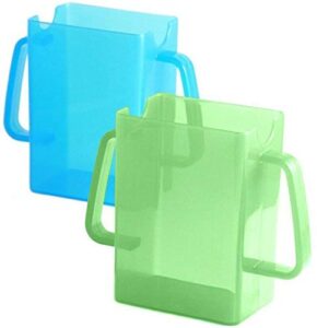 perfectly safe juice box buddies, 2 count, blue & green