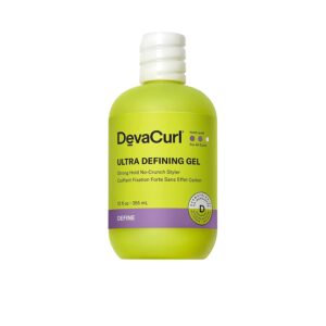 devacurl ultra defining gel strong hold no-crunch styler, bright breeze, 12 fl. oz.