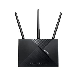 asus ac1900 wifi router (rt-ac67p) - dual band wireless internet router, easy setup, vpn, parental control, airadar beamforming technology extends speed, stability & coverage, mu-mimo (renewed)