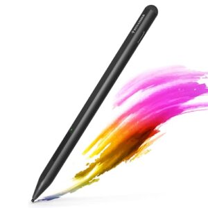 renaisser taiwan raphael 520c stylus pen for surface, usb-c charging, designed in houston, made in taiwan, 4096 pressure sensitivity, match surface pro 10& pro 9/laptop 6, magnetic attachment