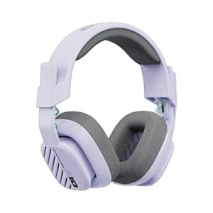 logitech g astro a10 gen 2 cross-platform wired gaming headset for playstation 5/4, xbox s|x, nintendo switch, pc: 3.5mm headphone jack, 32mm drivers, flip-to-mute mic, over-ear - lilac