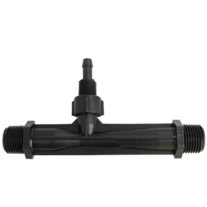 lq industrial 1/2inch irrigation venturi fertilizer mixer injectors black plastic irrigation tube agriculture tool