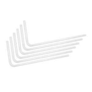 ekwb ek-loop hard tube 16mm 0.8m pre-bent, 90 degree, acrylic, 6-pack