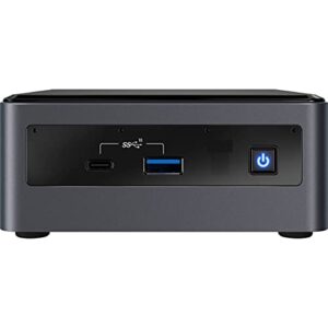 intel nuc 10 nuc10i7fnhn home & business desktop mini black (intel i7-10710u 6-core, 64gb ram, 1tb pcie ssd, integrated graphics, wifi, bluetooth, 1xhdmi, sd card, win 10 pro)