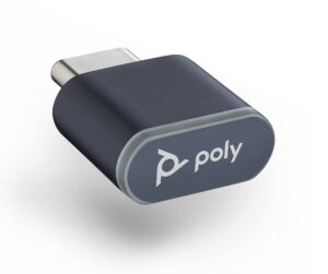 poly - bt700 high fidelity bluetooth usb-c adapter (plantronics)