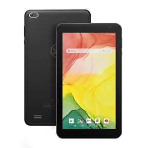 epink (2021 upgrade) 7 inch tablet, android 10, 32gb storage, quad-core processor, ips hd display, wi-fi, bluetooth, black