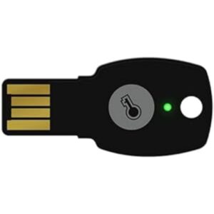 feitian epass a4b usb security key - two factor authenticator - usb-a with fido u2f + fido2 - help prevent account takeovers with multi-factor authentication