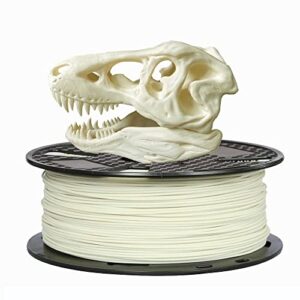 pla max pla + bone white pla filament 1.75 mm 3d printer filament 1kg 2.2lbs 3d printing material stronger than pla pro pla plus normal pla filament cc3d ivory white bone color