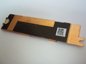 xps 9500 thermal support bracket m.2 ssd 130r6