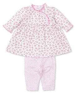 kissy kissy girls toddler petite paradise pink dress with leggings-pink-3