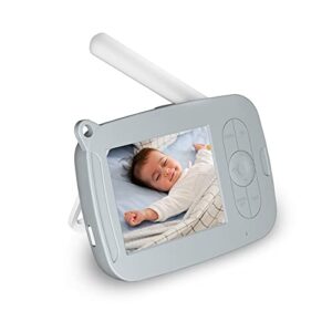 vomenc silicone case for infant optics dxr-8 video baby monitor 3.5" display only (not compatible with dxr-8 pro) (grey)