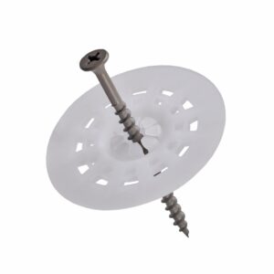 eifs mechanical fasteners pbh & wood screws with grey ruspert coating (1,000/box) (2 1/2" screw)