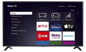 element 50" 4k 2160p roku smart led tv with hdr - e4aa50r (renewed)