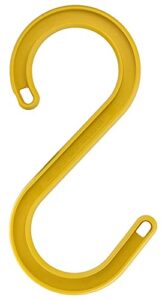 glove guard cable safe hook, yellow, 15 inch hook