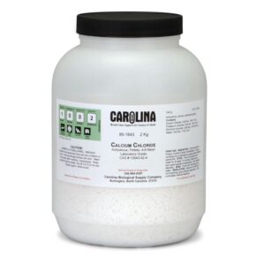 calcium chloride, anhydrous, pellets, 4 to 8 mesh, laboratory grade, 2 kg