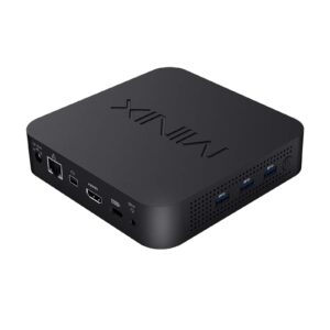 minix neo j50c-8se, 8gb/240gb intel pentium silver mini pc with windows 11 pro (64-bit) [dual-band wi-fi/gigabit ethernet/4k @ 60hz/triple display/usb-c/auto power on/vesa mount]