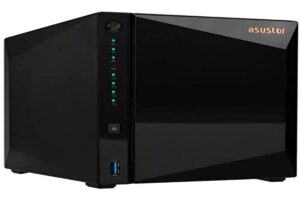 asustor drivestor 4 pro as3304t san/nas storage system - realtek rtd1296 quad-core (4 core) 1.40 ghz - 4 x hdd supported - 72 tb supported hdd capacity - 0 x hdd installed - 4 x ssd supported - 0 x ss