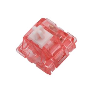 epomaker ajazz diced fruit peach switch, linear, 45+1 pieces for mechanical keyboard replacement(ajazz peach switch)