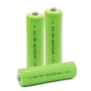 stepmax (3 pack ni-mh aa 1500mah 1.2v rechargeable battery for solar lights,garden light,toys, remote control, mouse