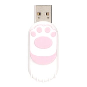 kafuty-1 usb 2.0 flash drive,cat paw cute shape usb stick memory stick,16gb/32gb/64gb/128gb portable u disk usb memory stick for computer laptop(64gb)