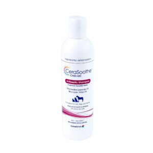 cerasoothe® chx+mc antiseptic shampoo 8oz