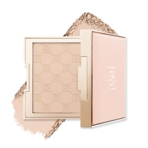 jouer soft focus hydrate & setting powder - pressed powder with matte finish - blurring powder for fine lines and pores - set face makeup foundation or concealer - fair