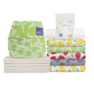 bambino mio, mioduo cloth diaper set size 1