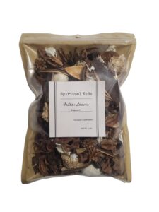 spiritual kids 4oz fallen leaves potpourri made with fragrant/essential oils hand made free shipping scented house warming gift!