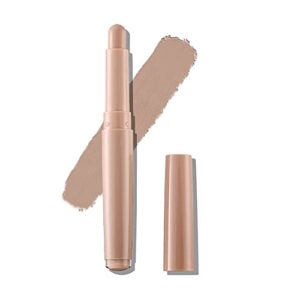 maepeor matte shimmer eyeshadow stick 10 colors cream eyeshadow pen waterproof and long lasting shadow stick (103# putty)