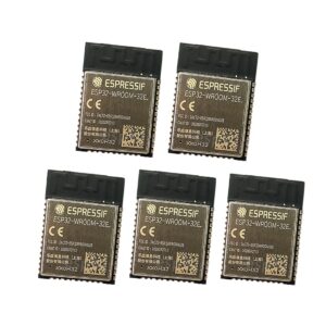 luabby smart espressif esp32-wroom-32e wi-fi+bt+ble mcu module 4 mb 8mb 16mb with pcb antenna esp-32e (8mbx5 pcs)