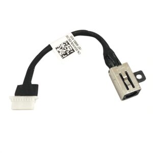 zahara dc power jack cable charging port replacement for dell inspiron 7706 2n1 p98f gkhvn 0gkhvn 450.0jx05.0021 450.0jx05.0011