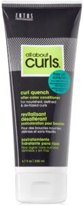 all about curls curl quench after-color conditioner | protect color | moisturize & nourish | all curly hair types | vegan & cruelty free | sulfate free | 6.7 fl oz