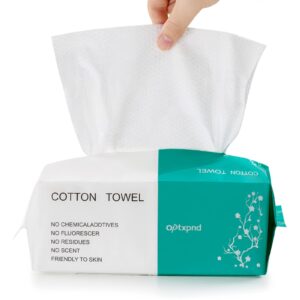 disposable face towel face cloths for washing face soft cotton face towels facial cloths towelettes for washing and drying for cleansing and skincare office makeup remover