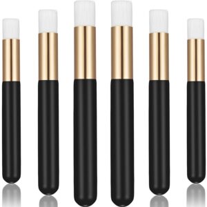 20 pieces lash shampoo brushes peel off the blackhead brush remover tool nose pore deep cleaning brush facial cleansing brushes eyelash extensions blackhead brush for women cosmetic tools, black