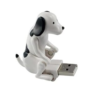 connectors puppy dog u disk memory stick funny rascal humping dog office worker usb flash disk drive spot device relieve press - (us, color: white 64gb)