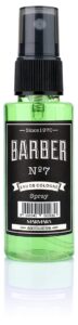 marmara barber cologne - best choice of modern barbers and traditional shaving fans travel size (50 ml, no7)