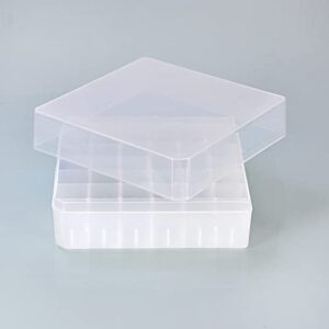 labalpha polycarbonate freezer boxes, 6 × 6 array, 36 place, for 5ml cryostorage tubes, 1pcs