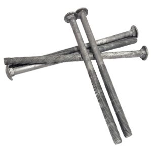 5/8" - 11 x 12 carriage bolt | round head | hot dip galvanized | 10pcs box