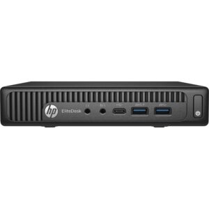 hp elitedesk 800 g2 mini desktop pc, intel core i7-6700t 2.8ghz, 16gb ram, 256gb ssd, win10pro (renewed), black