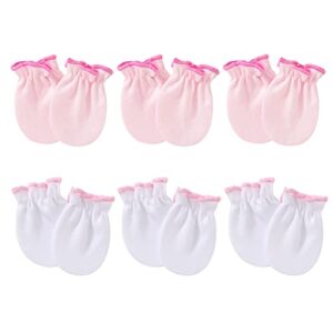 baby gloves no scratch mittens 0-6 months infant newborn girls gloves toddler mittens baby boys 6 pairs