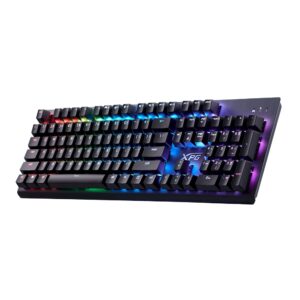 xpg mage gaming keyboard rgb switch red mage104rd-bkcww